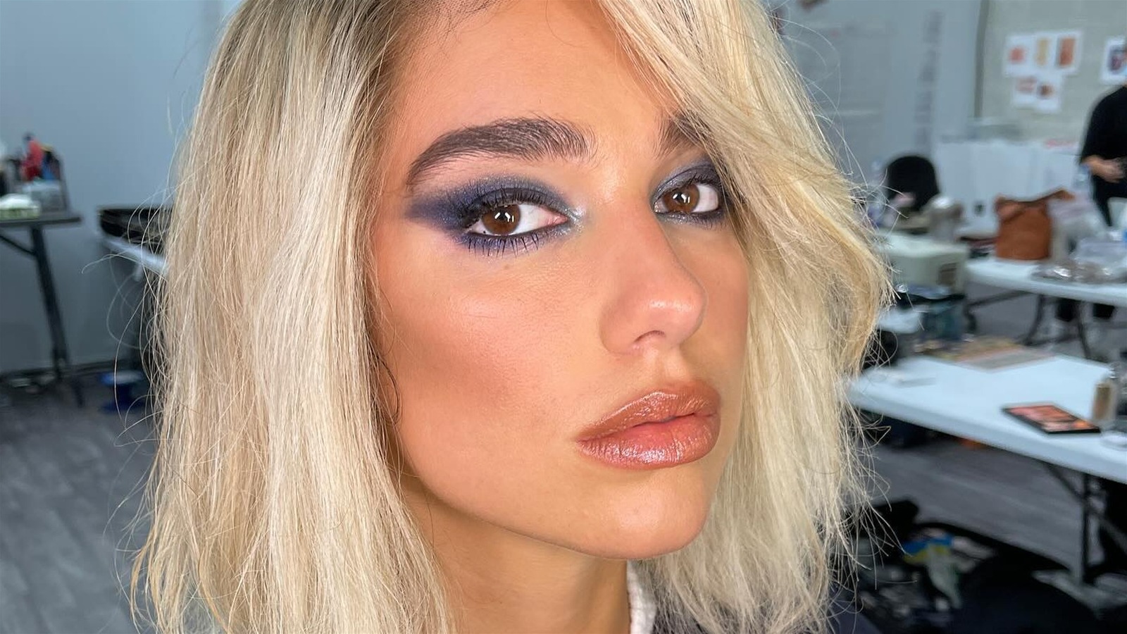 Blue Makeup Is Our Favorite Beauty Inspo For Summer 2024