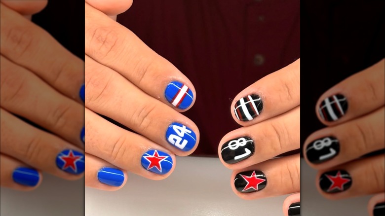 Heated Rivalry-Inspired Nails For An Icy Hot Manicure