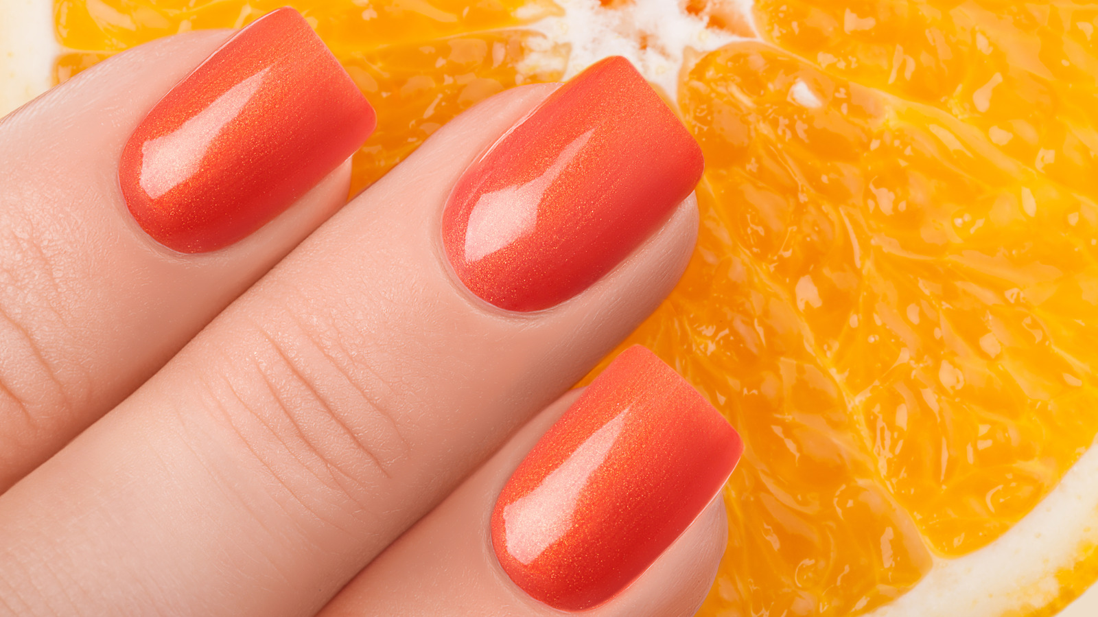 Orange Hued Manicures Are Bringing Bright Back This Summer