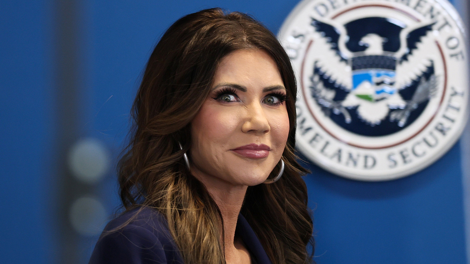 What Kristi Noem Looks Like Going (Nearly) Makeup-Free